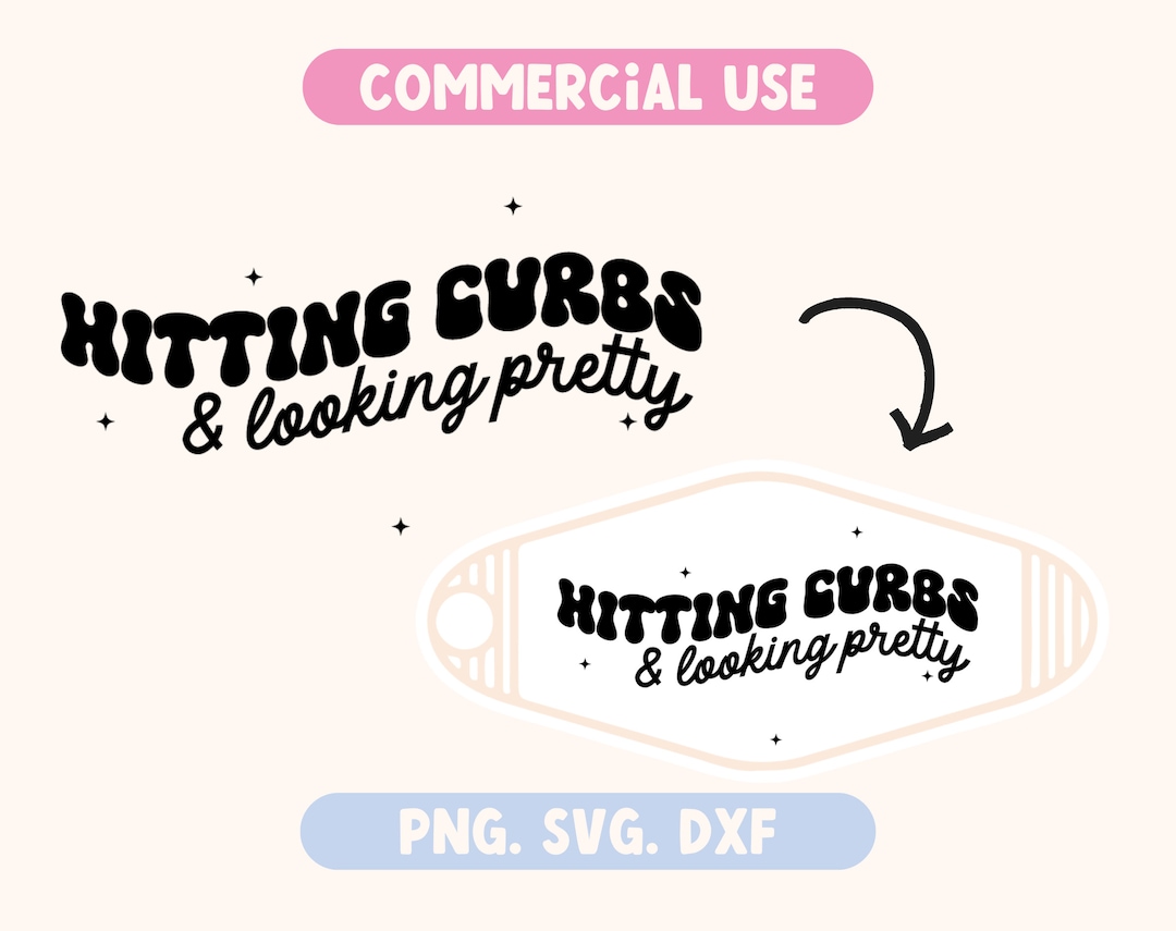 Hitting Curbs Motel Keychain SVG | SVG Files for Cricut | Hotel ...