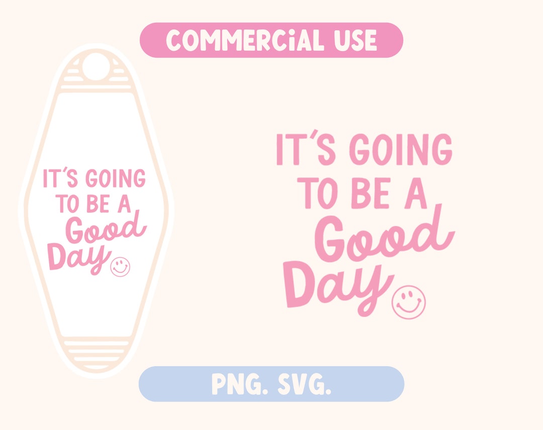 Positive Affirmation Motel Keychain SVG | SVG Files for Cricut | Hotel ...