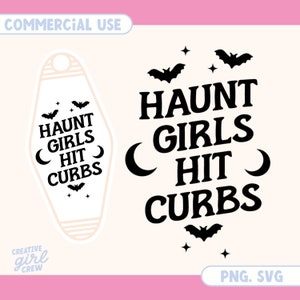 Haunt Girls Hit Curbs SVG & PNG File | Trendyr Halloween Design for ...