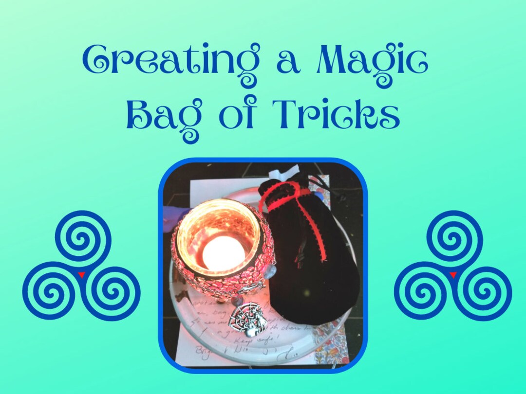 Creating a Magic Bag of Tricks PDF - Etsy