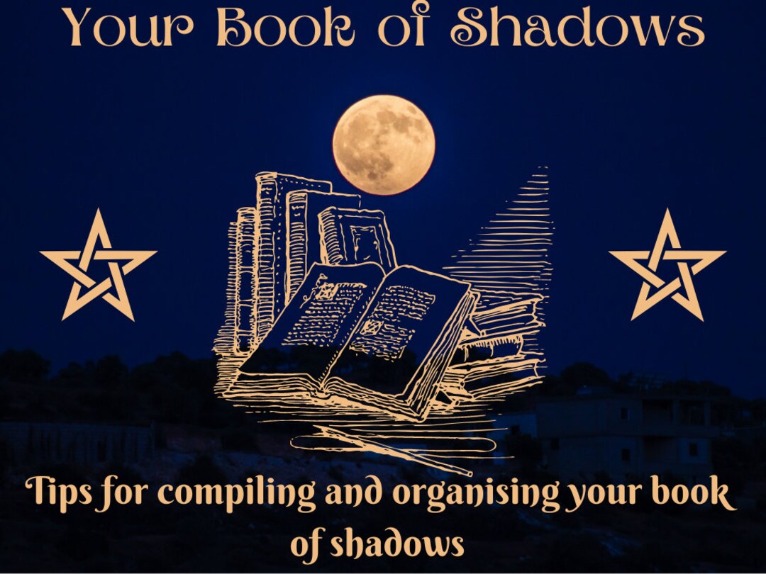 Organising and Creating Your Book of Shadows - PDF Printable Download 6 ...