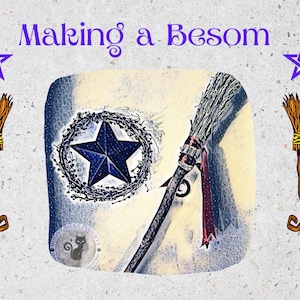 Making a Magical Besom or Broom Printable PDF Instructions - 7 Pages - Etsy