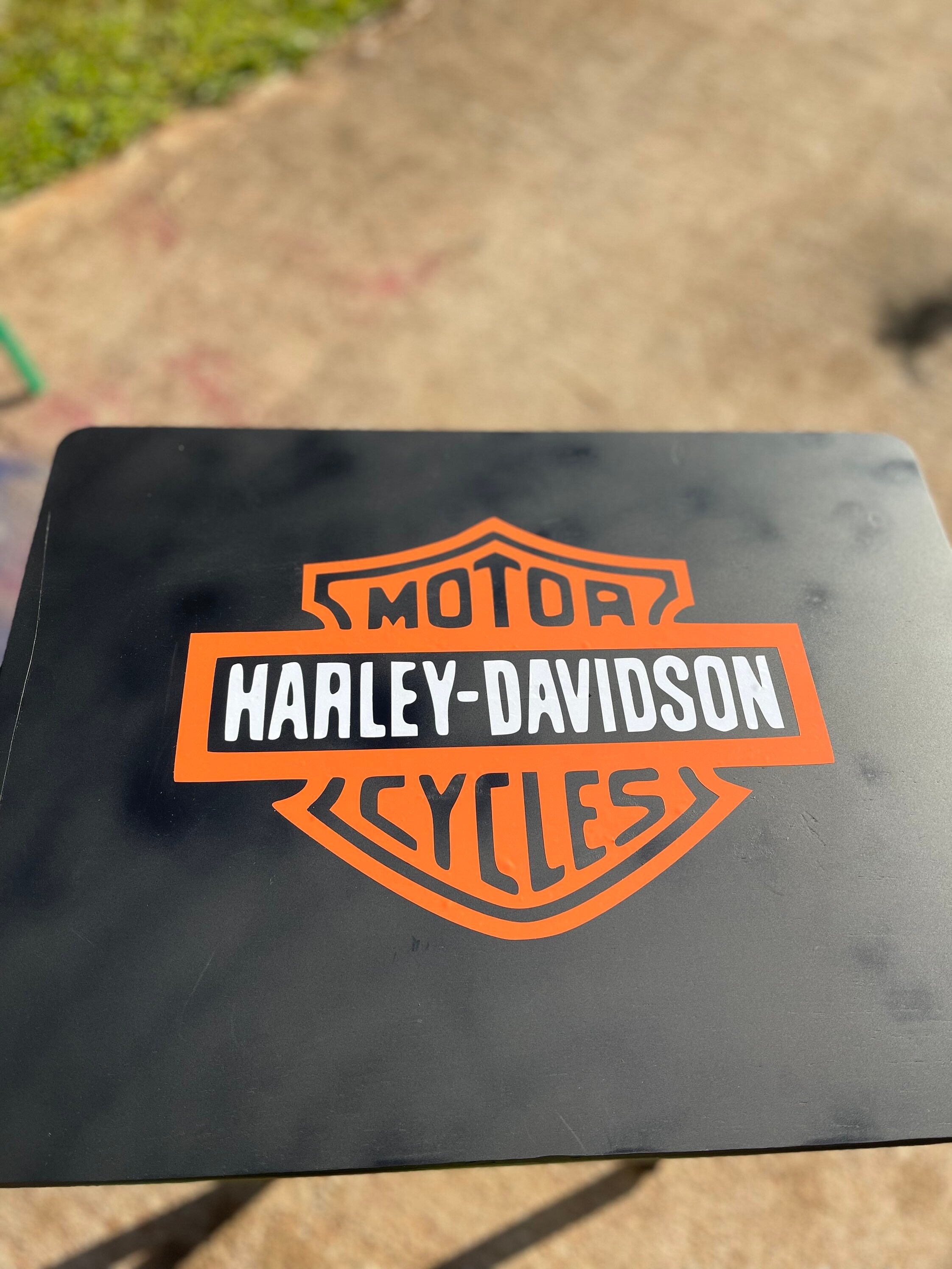 Harley Dinner Tray Tray Table Motorcycle Tray Table - Etsy