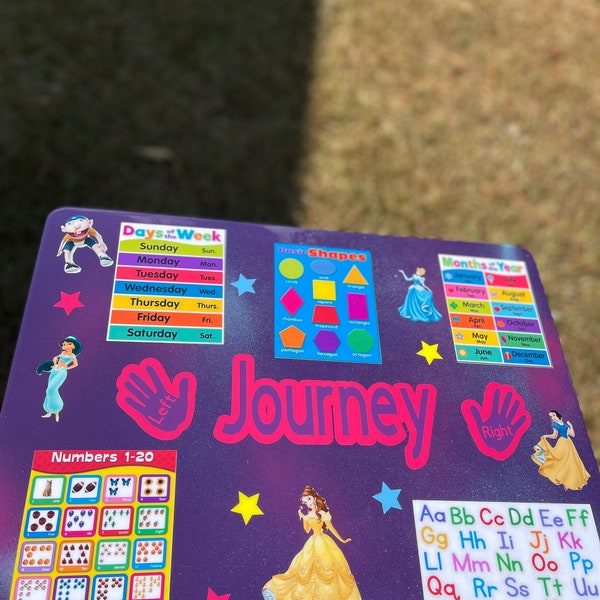 Kids Learning Tray - Etsy