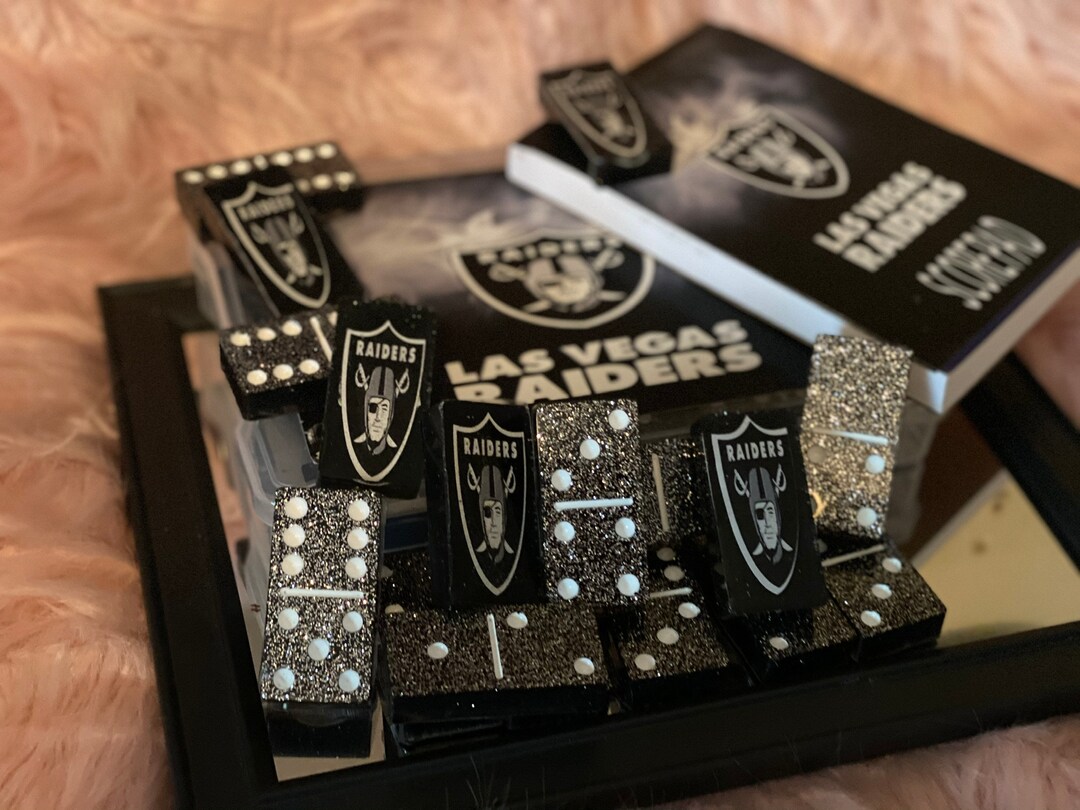 Raiders Dominoes Raiders Dominoes NFL - Etsy