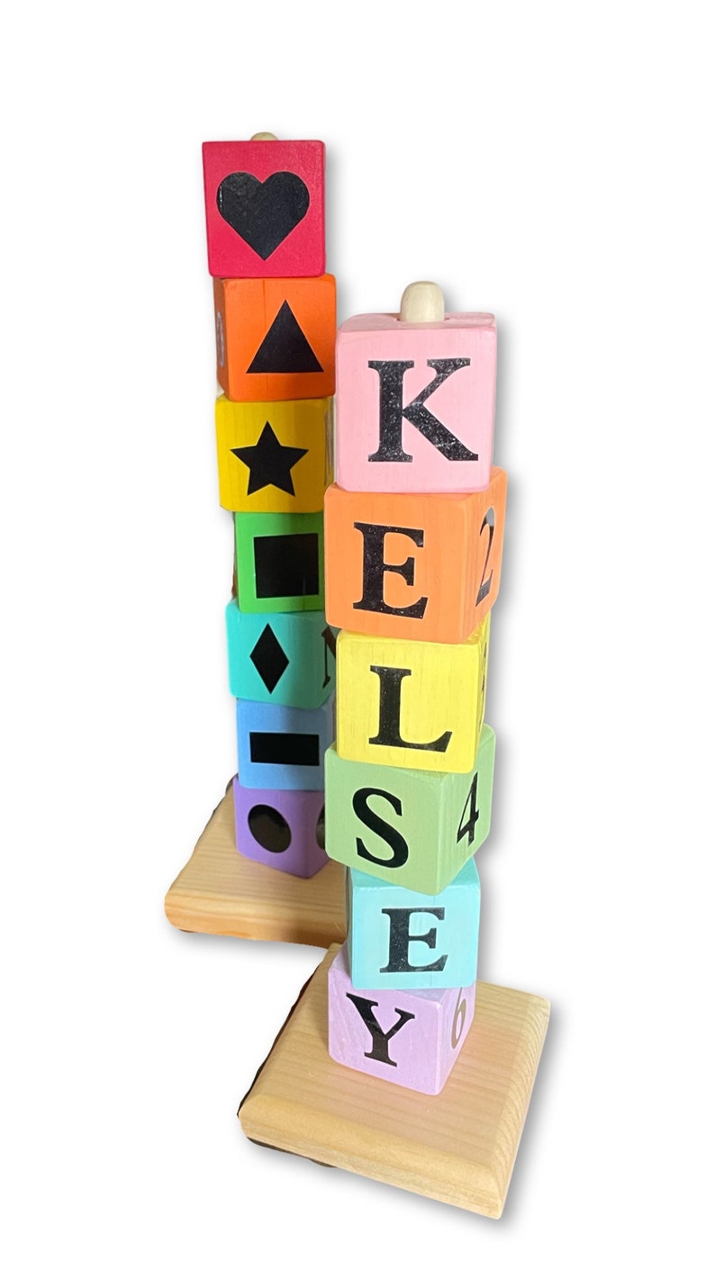 Custom Learning Blocks - Etsy