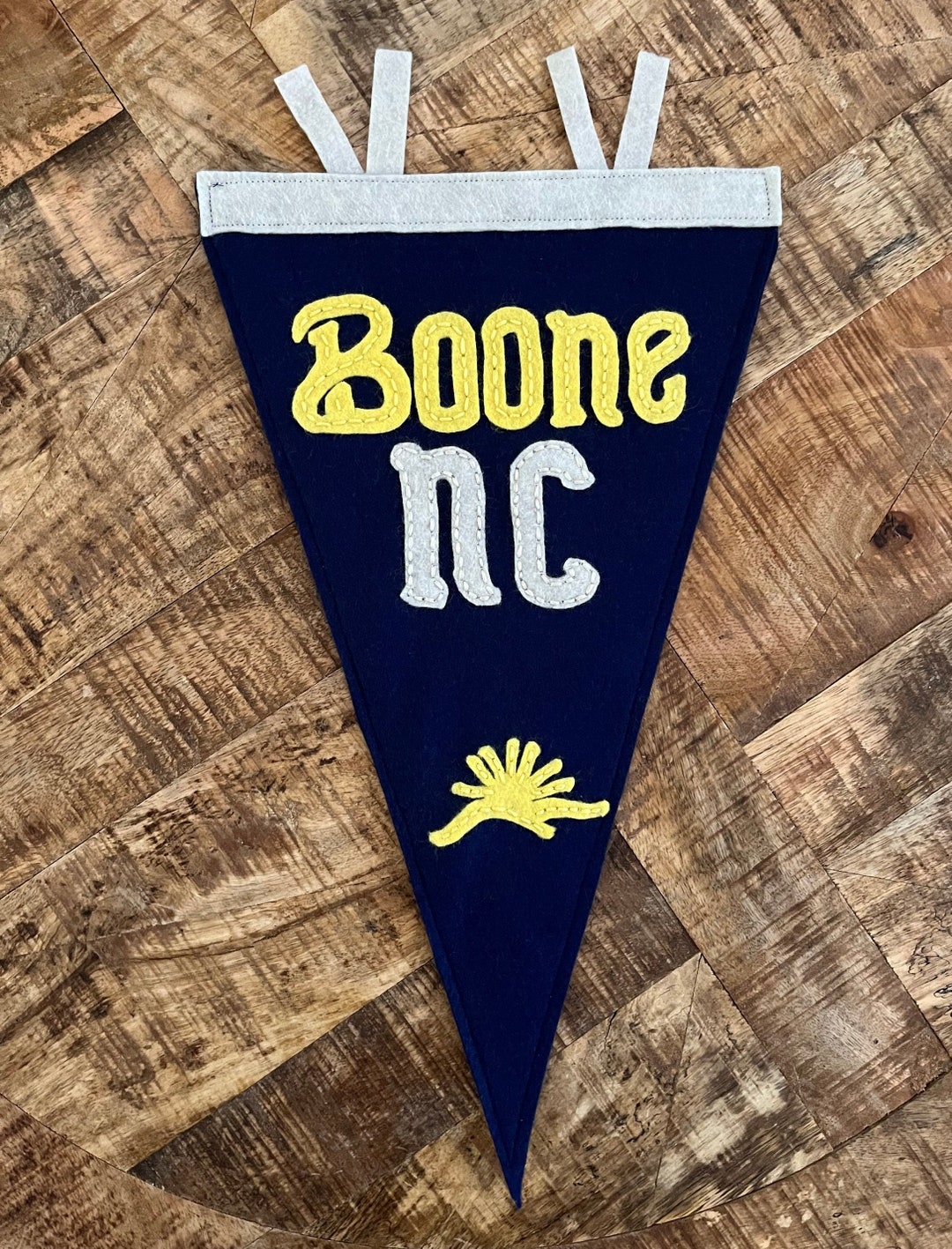 Boone Pennant Felt Boone NC Banner Felt Boone North Carolina Vintage ...