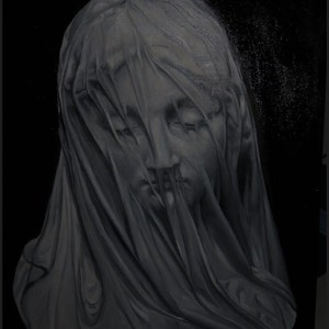 The Veiled Virgin Painting - Etsy
