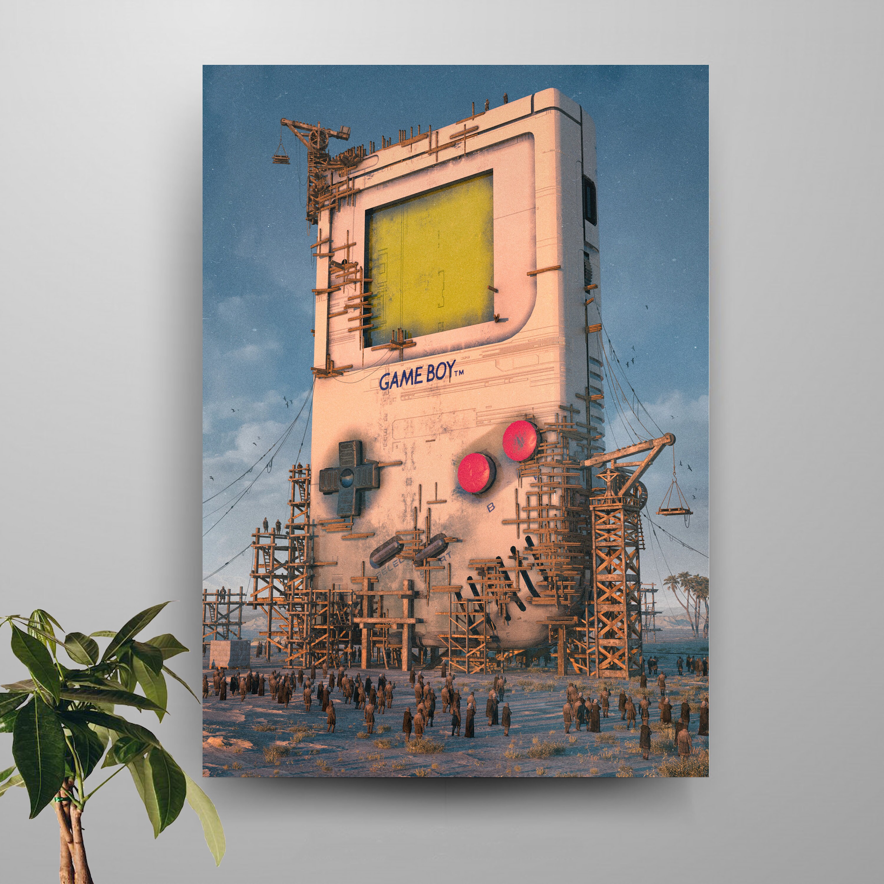 Beeple Gameboy poster | Etsy