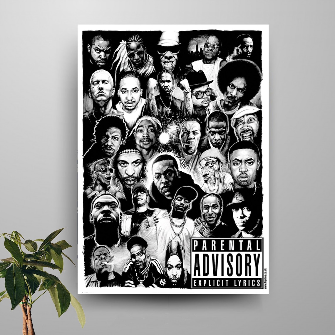 Hip-hop legends poster | Etsy