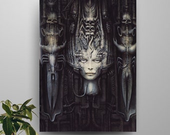 H R Giger Poster | Etsy