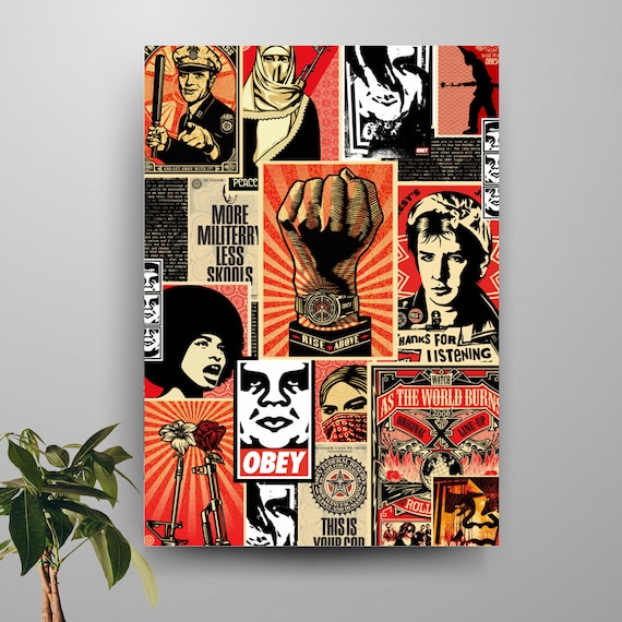 Obey Poster | Etsy