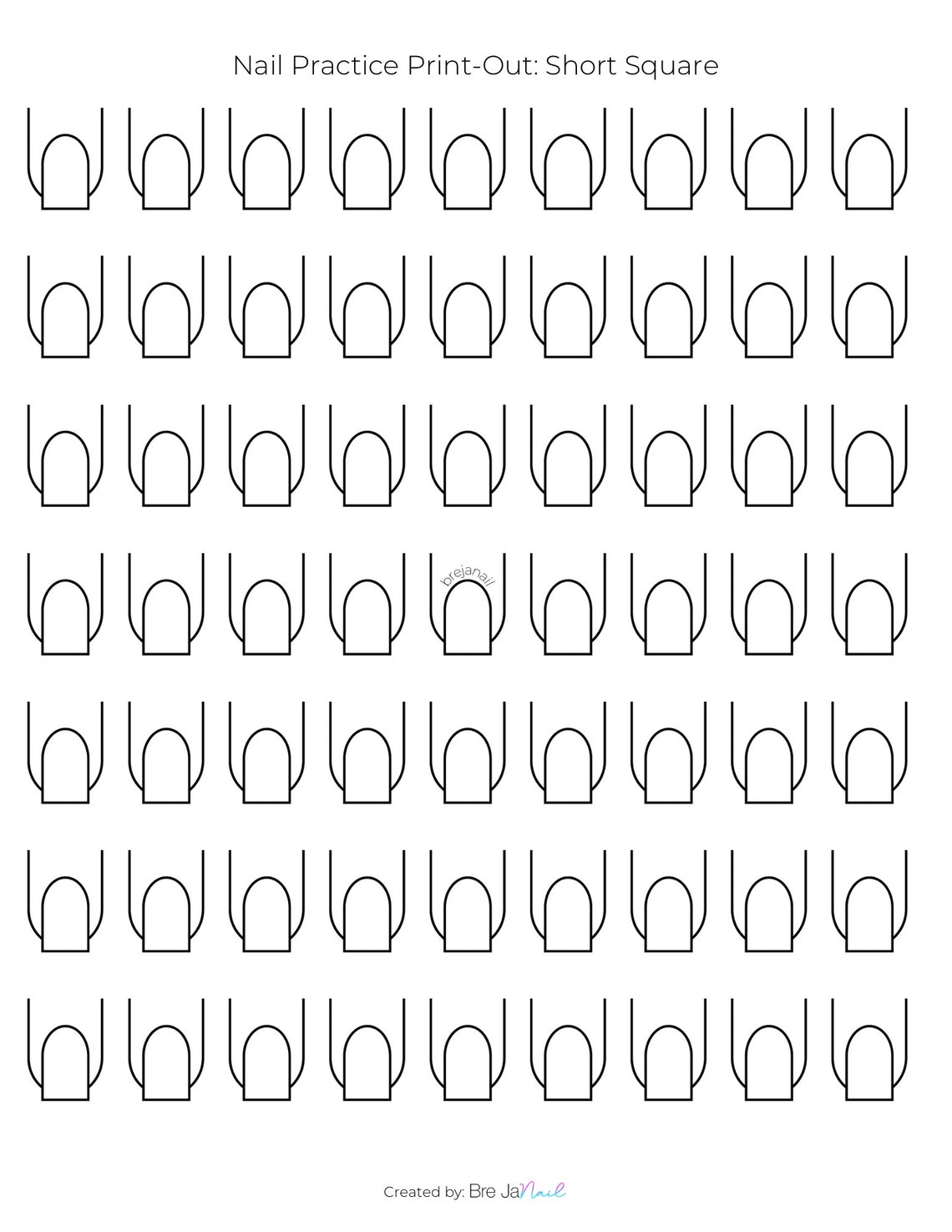 Nailing Life Nail Maps 2024 EDITION Print-outs - Etsy