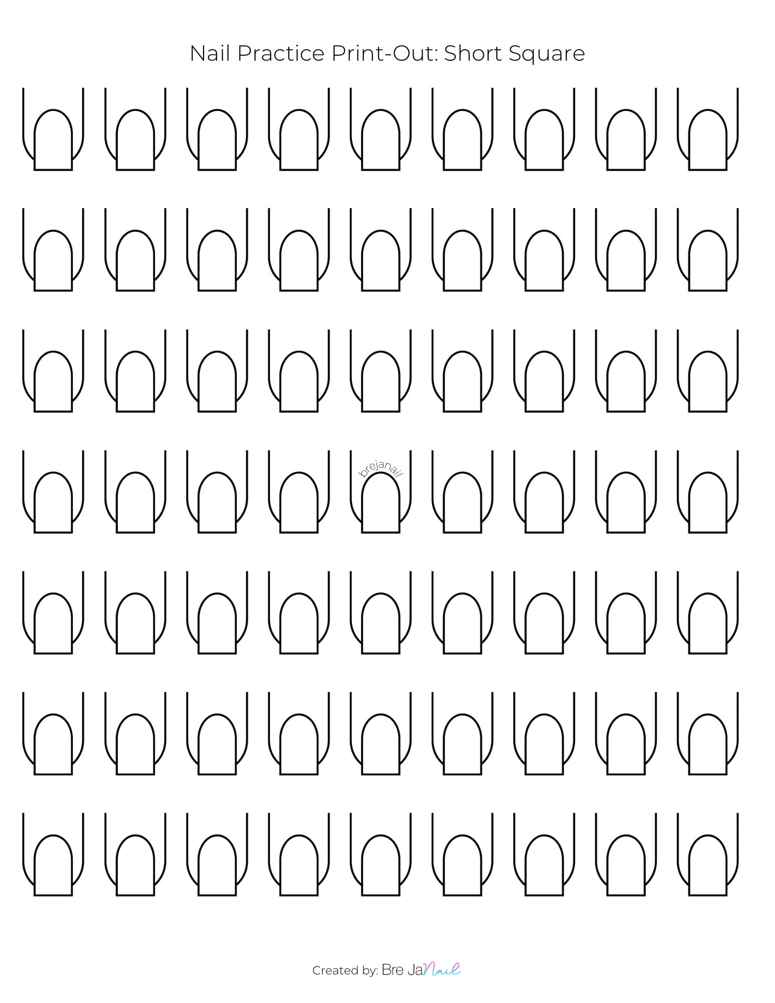 Nailing Life Nail Maps 2024 EDITION Print-outs - Etsy