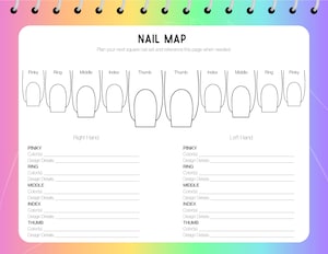 Nailing Life Nail Maps - Etsy Canada