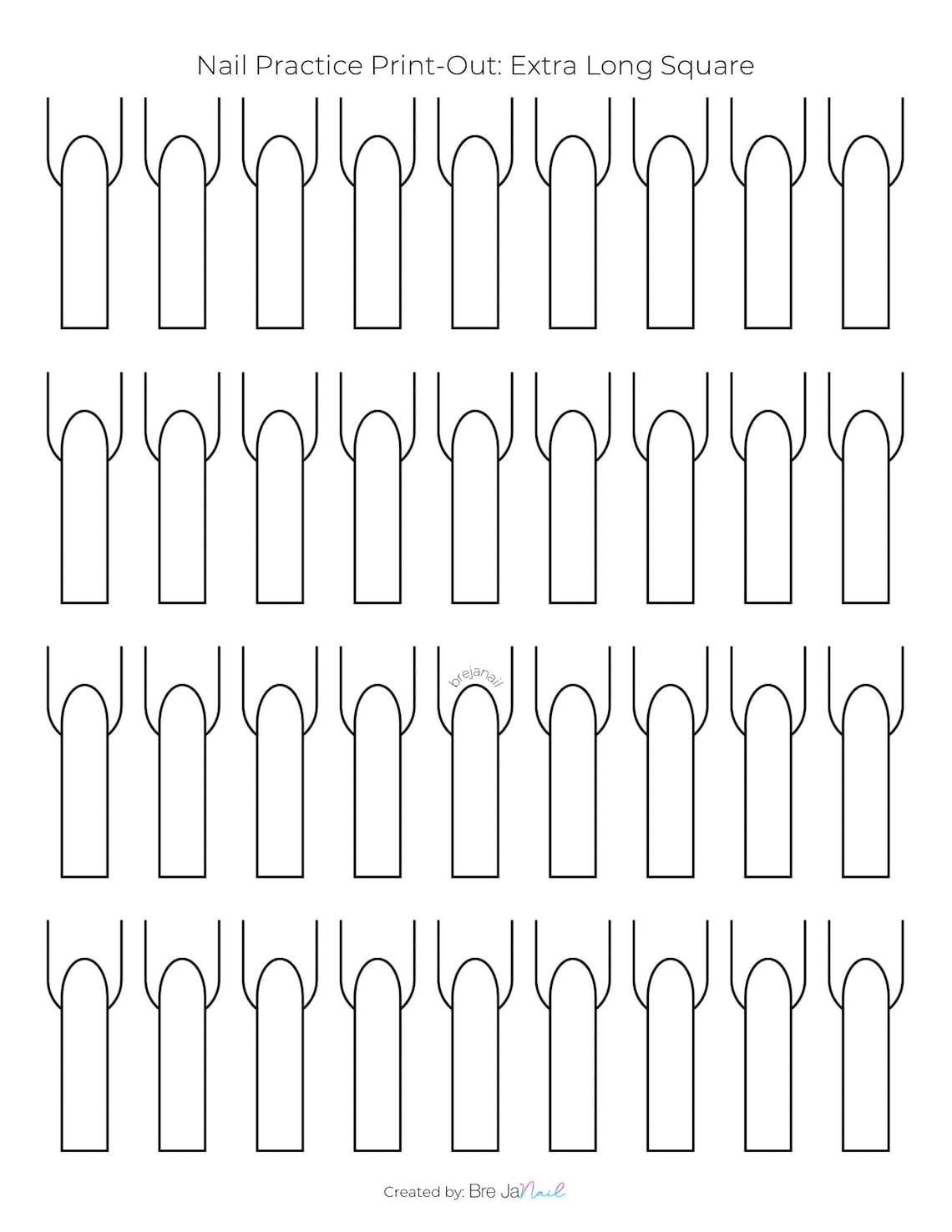Nailing Life Nail Maps 2024 EDITION Print-outs - Etsy