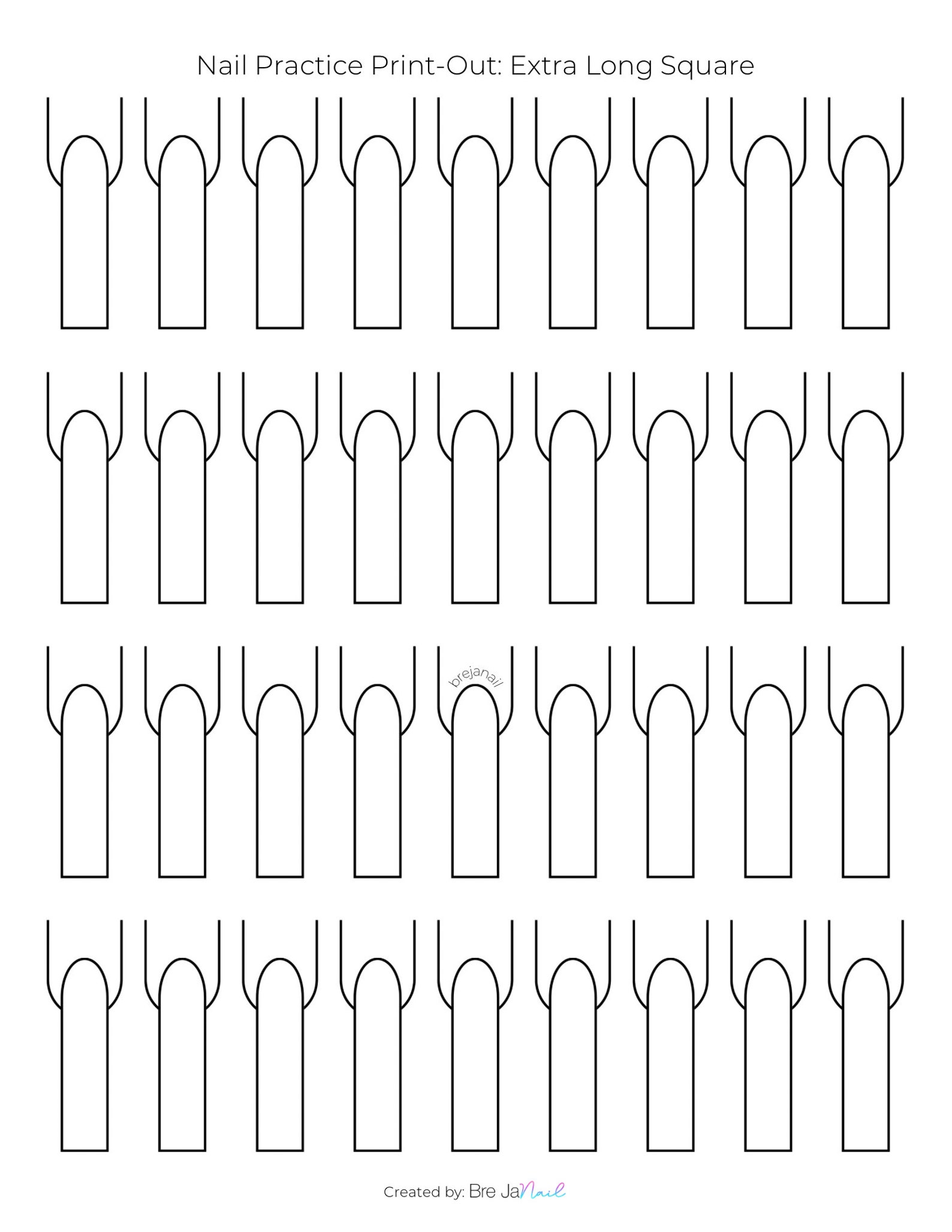 Nailing Life Nail Maps (2024 EDITION) + Print-outs! - Etsy