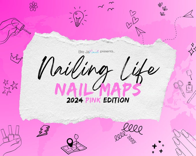 Nailing Life Nail Maps - Etsy Canada
