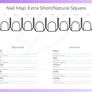 Nailing Life Nail Maps (2024 EDITION) + Print-outs! - Etsy