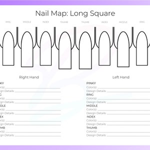 Nailing Life Nail Maps (2024 EDITION) + Print-outs! - Etsy