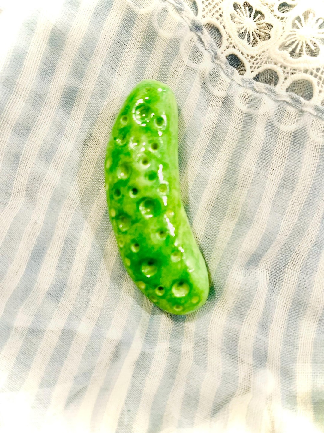 Emotional Support Clay Pickle - Etsy