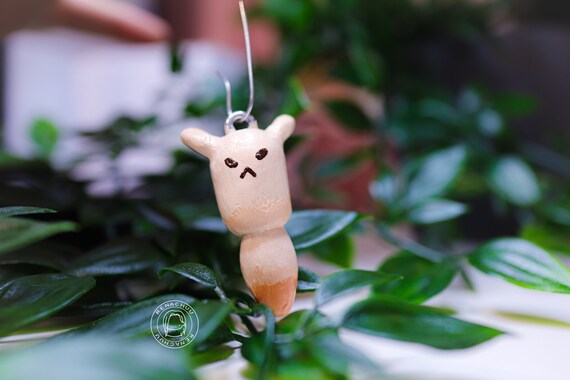 Cute Dodoco Klee Keychain Anime Figurine Handmade and Hand - Etsy