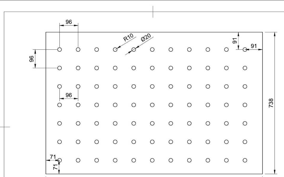 Customizable Festool MFT/ MFT3 Style Workbench Top. Digital PDF ...