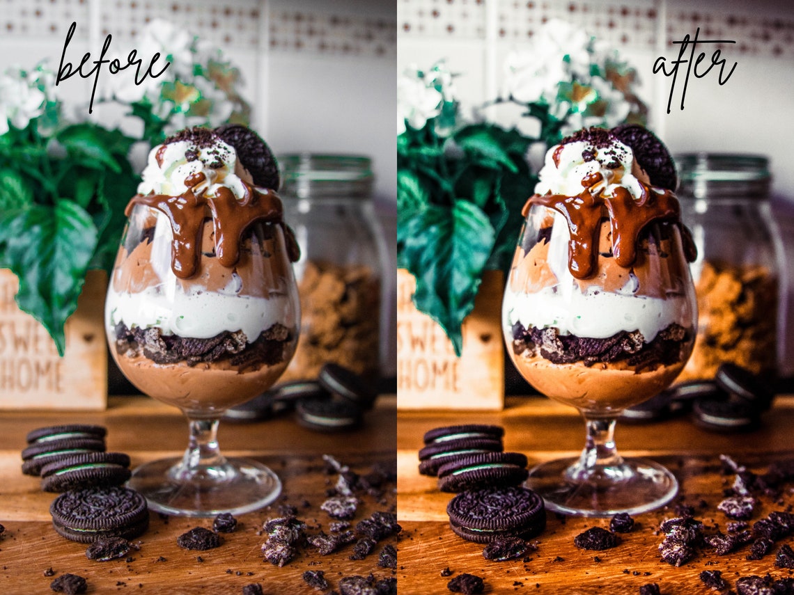 10 Foodie Lightroom Mobile Presets Instagram Photo Filter Food Presets ...