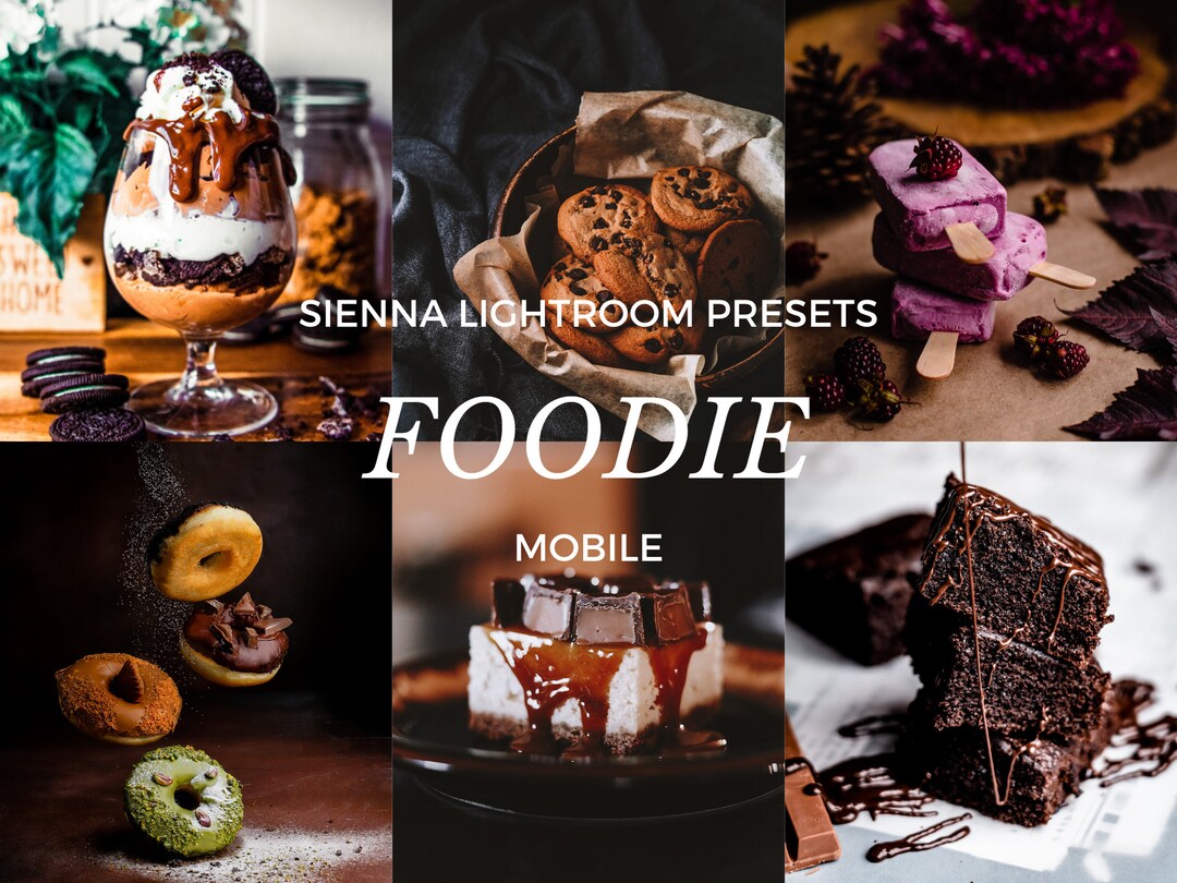 10 Foodie Lightroom Mobile Presets Instagram Photo Filter Food Presets ...
