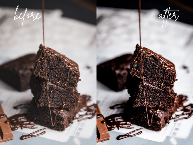 10 Foodie Lightroom Mobile Presets Instagram Photo Filter Food Presets ...