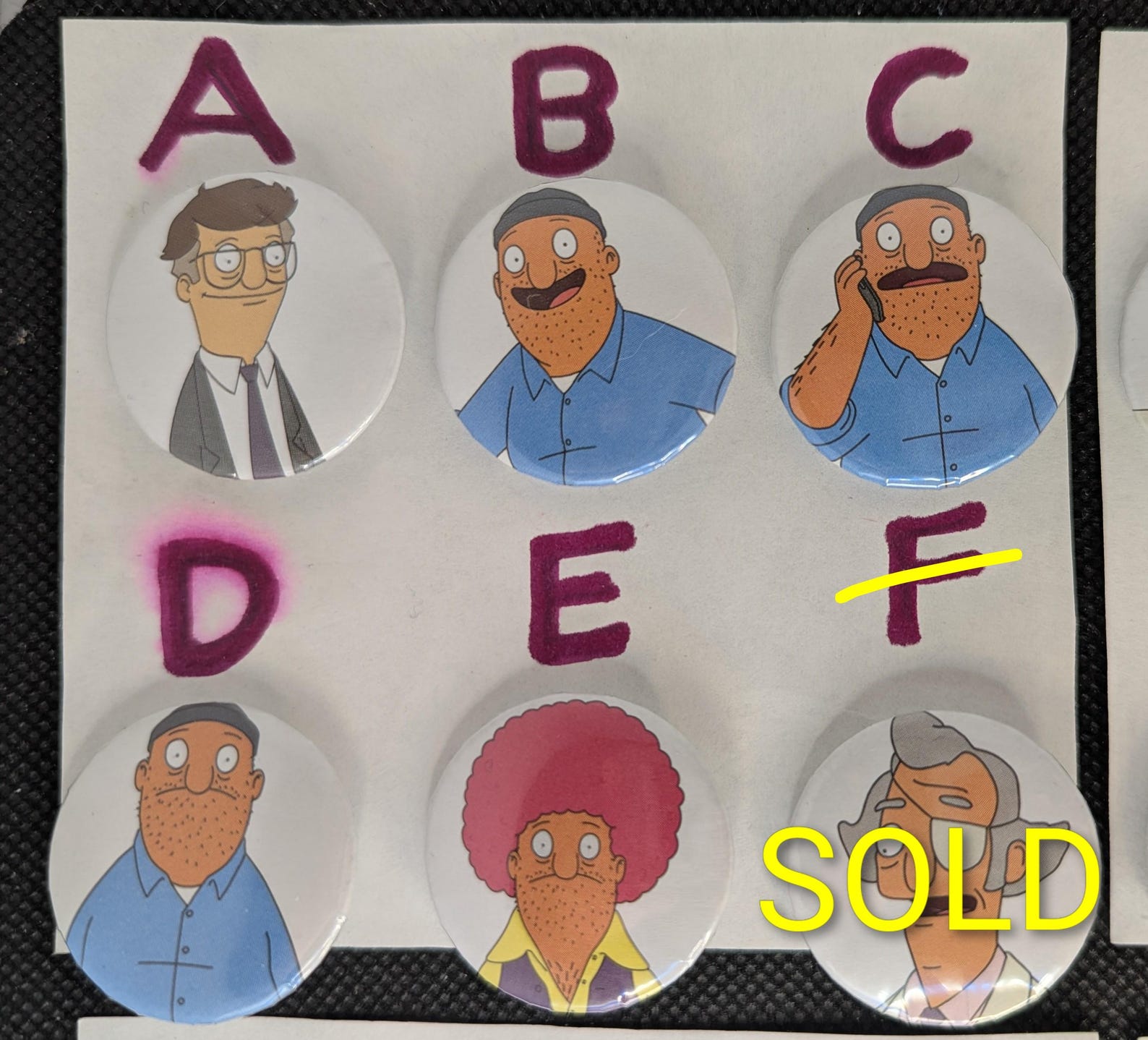 Bob's Burgers Friends Buttons/pins or Magnets - Etsy