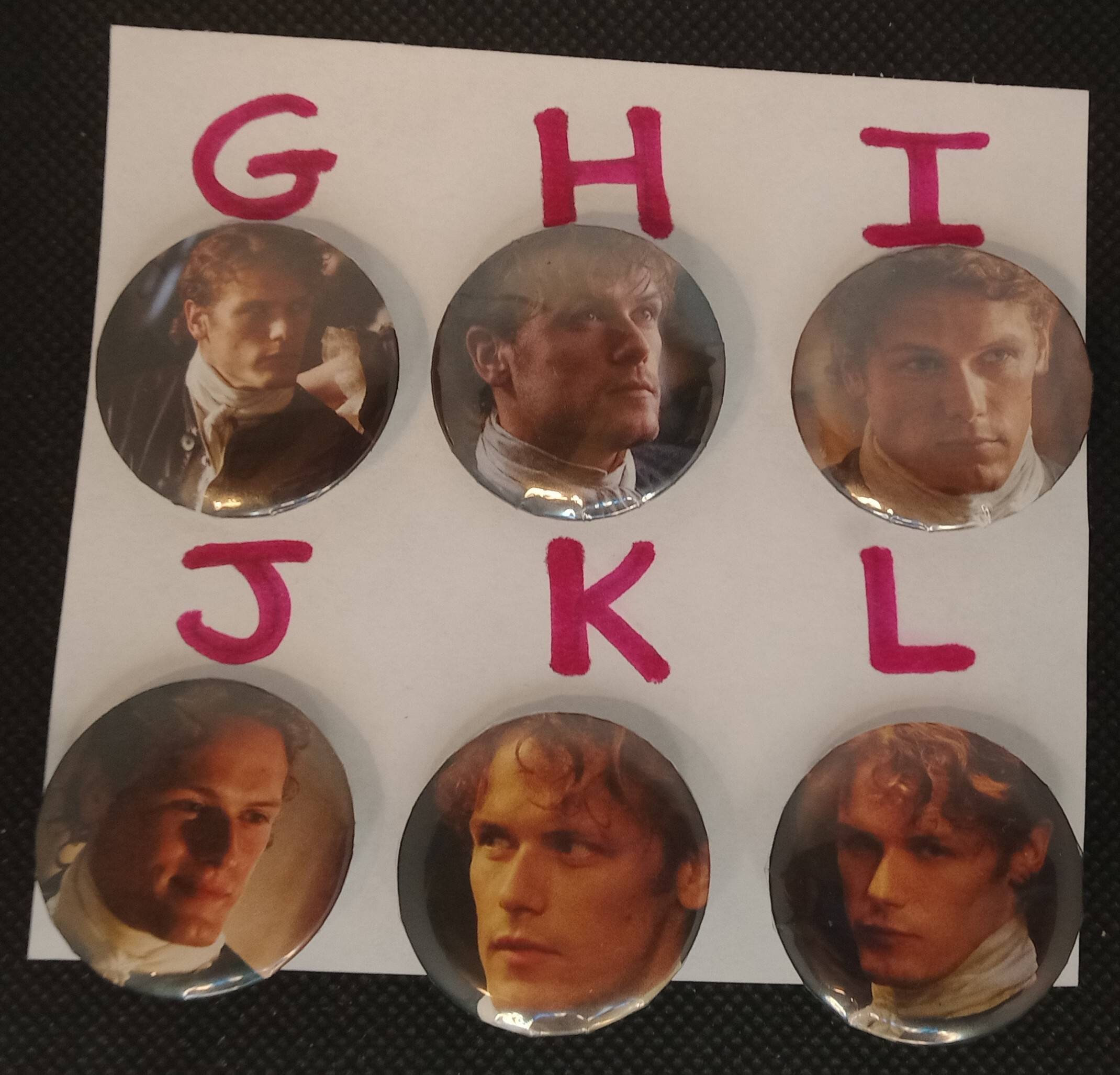 Outlander - James Alexander Malcolm Mackenzie "jamie" Fraser Buttons ...