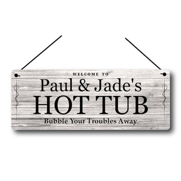 Hot Tub Signs - Etsy