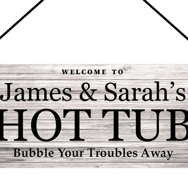 Hot Tub Signs - Etsy