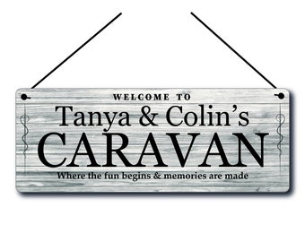 Caravan Signs - Etsy UK