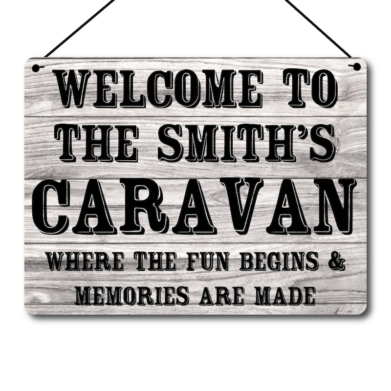 Caravan Signs - Etsy UK