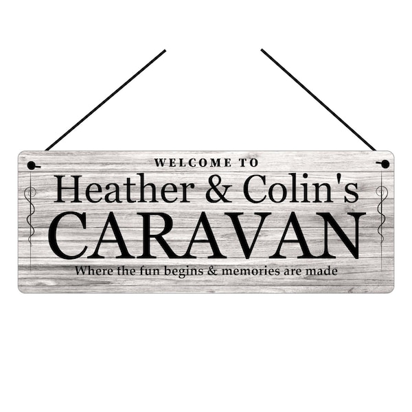 Caravan Signs - Etsy UK