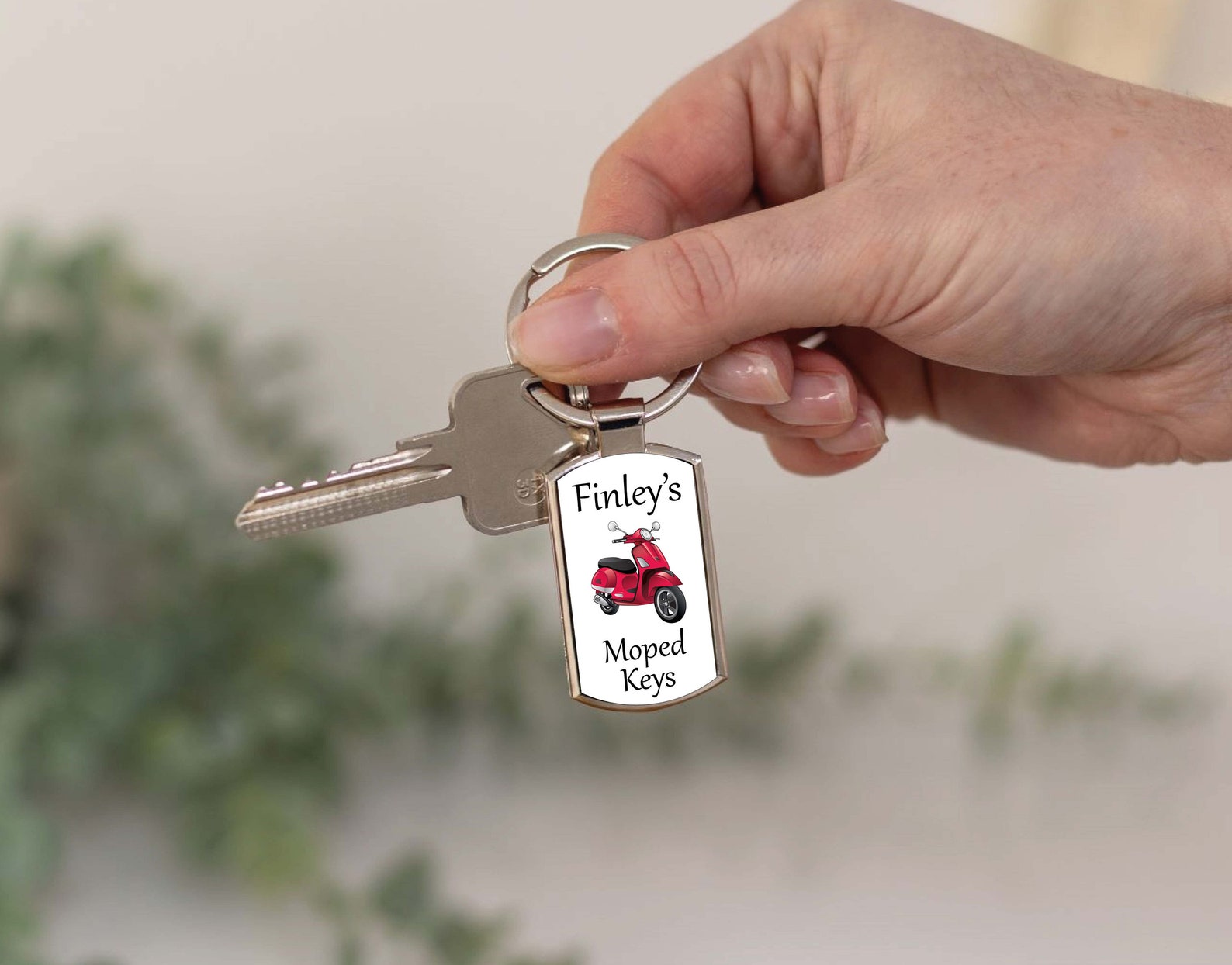 Custom Personalised Moped Scooter Keyring-unique Gift - Etsy UK