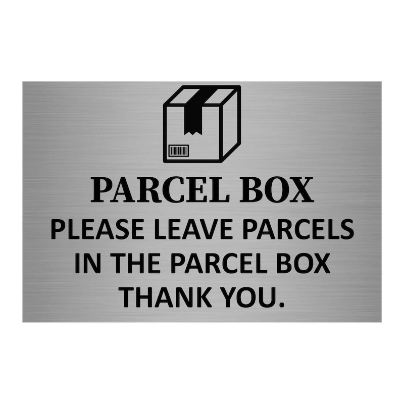 Please Leave Parcels Sign - Etsy UK