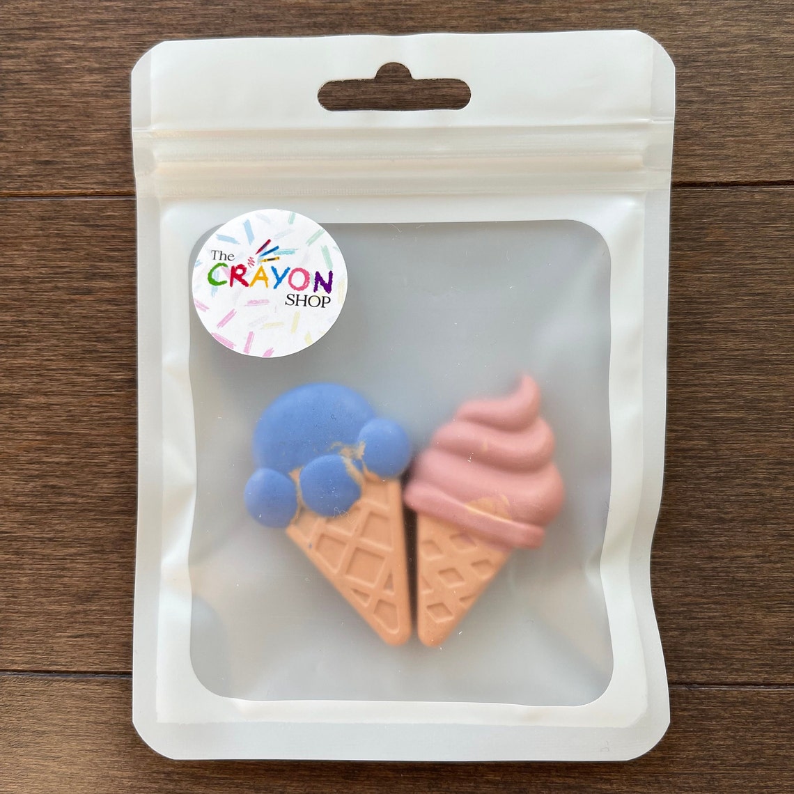 Ice Cream Crayons Popsicle Party Favor Kids BIRTHDAY | Etsy
