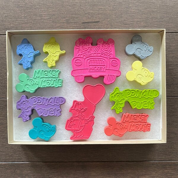 Mickey Mouse Crayons - Etsy