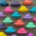 Alien Crayons, Spaceship Crayons, Kids Birthday Gifts, Space Party ...