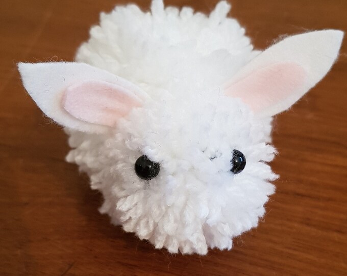 Pom Pom Rabbit - Etsy UK