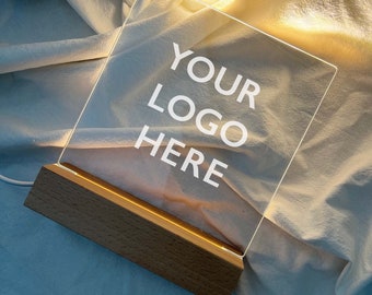 Custom Led Acrylic Sign | Etsy