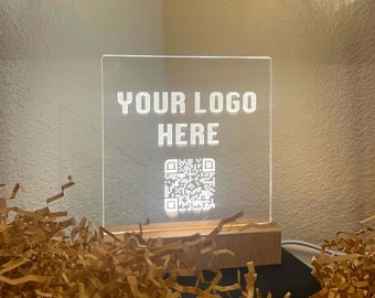 Led Qr Code Sign - Etsy