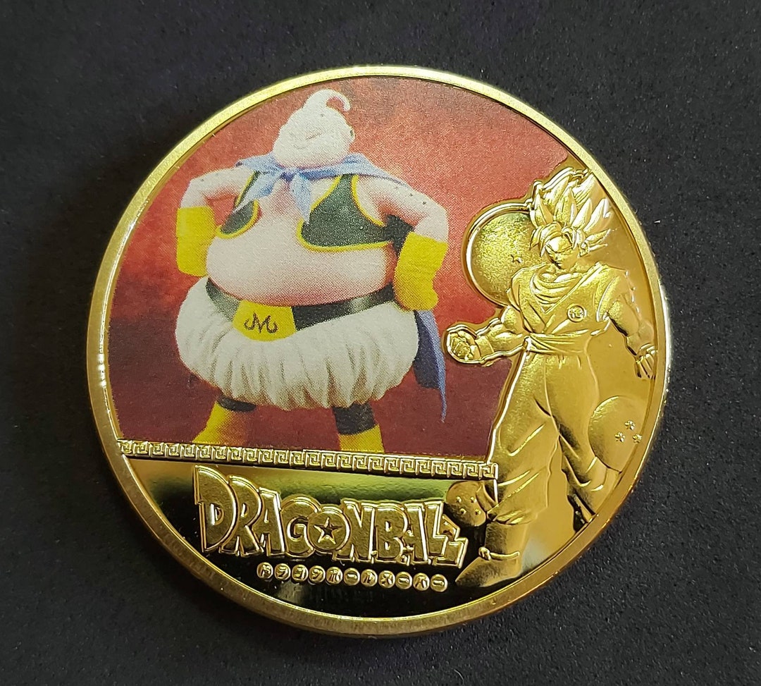 BUU ~ Dragon Ball Z Collectible Coin ~ .9999 Gold Plated ~ Great Gift ...