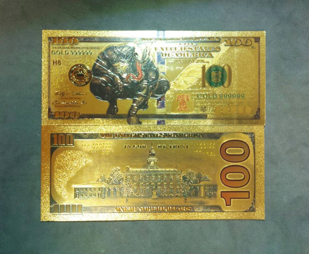 VENOM: Marvel Universe .9999 GOLD Foil 100 Dollars Fantasy Note; Great ...