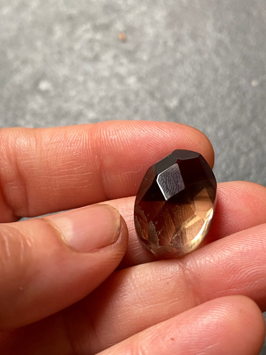 Perfect Faceted Smokey Quartz Cab - Jewel Cut Smokey Quartz - Etsy