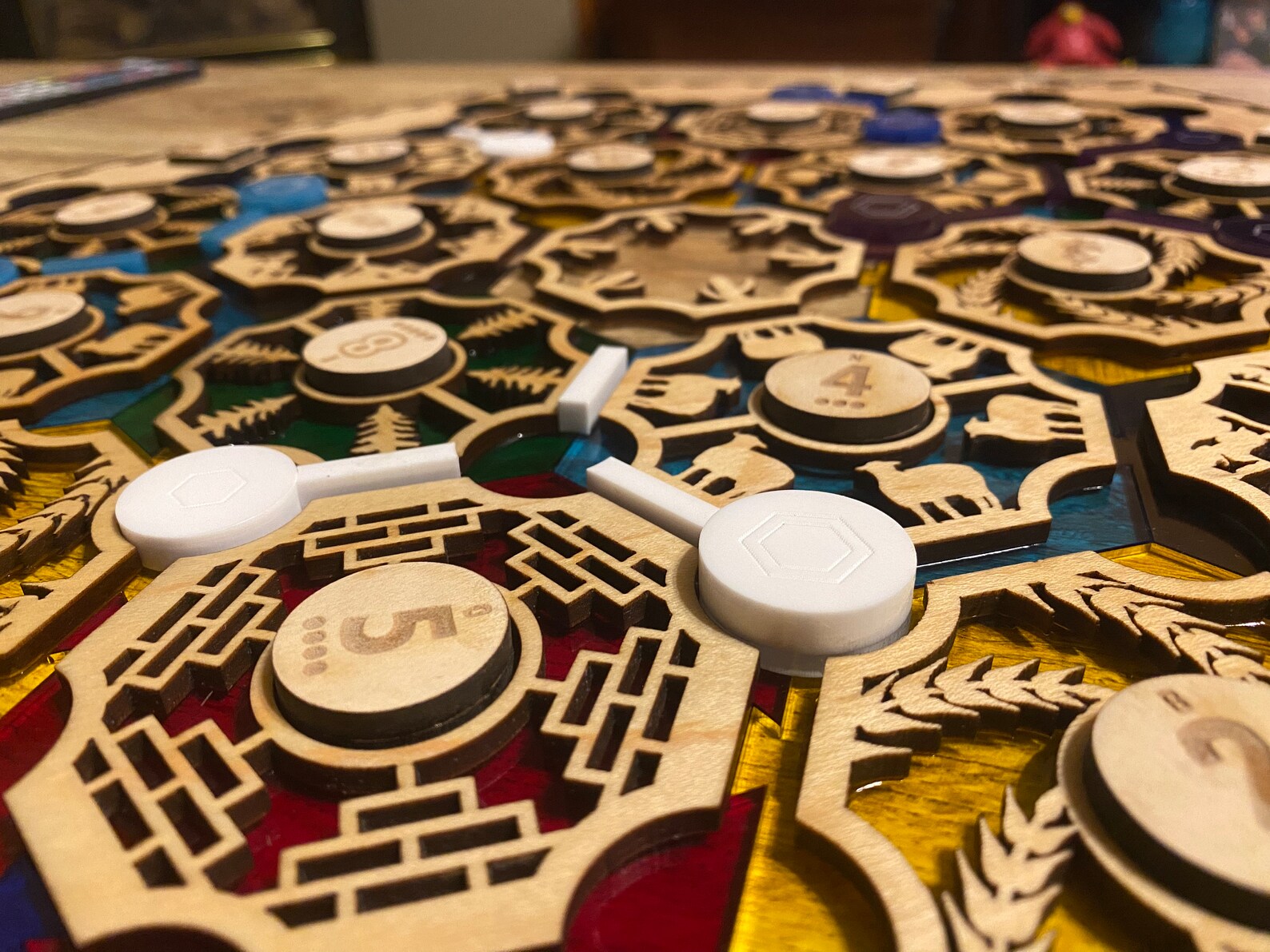 Catan-inspired Boardgame - Laser Template & Glowforge File Download - Etsy