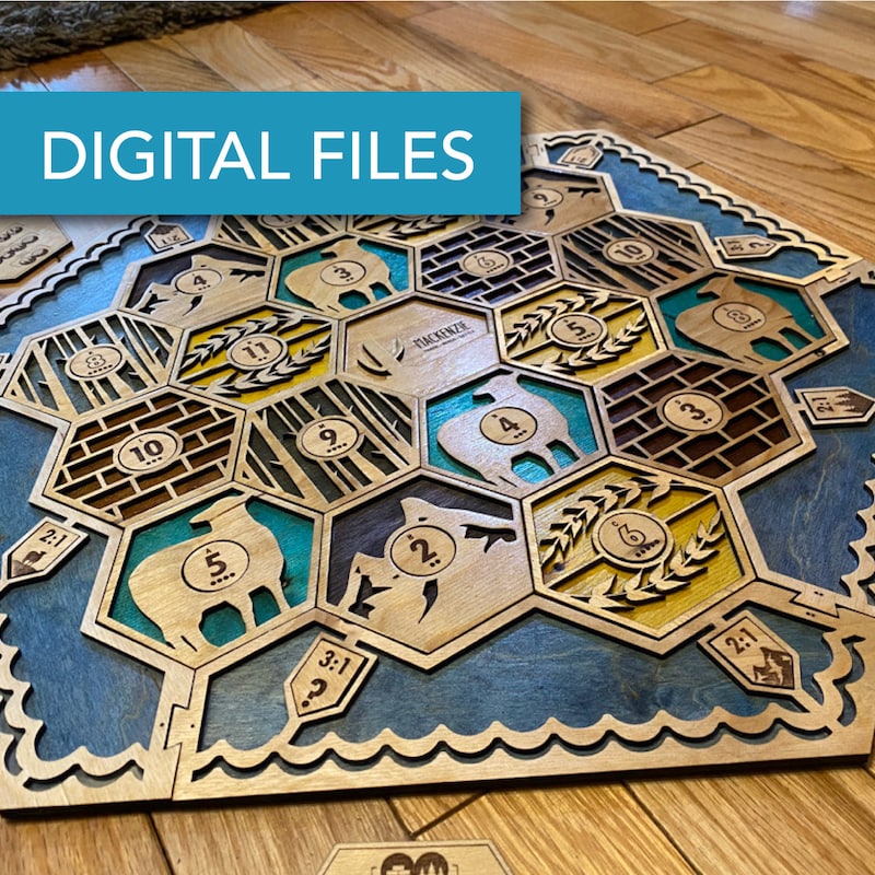 Catan Custom Board File - Etsy